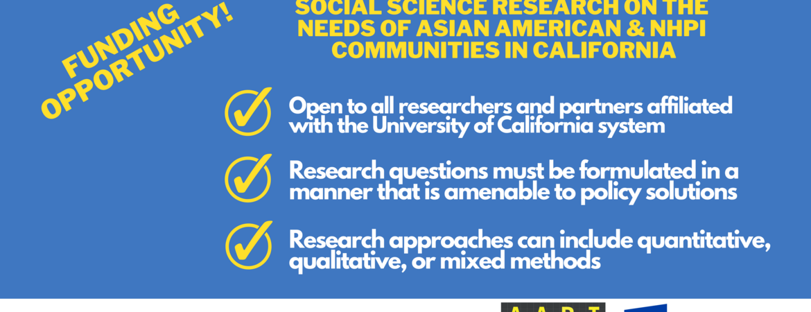 AAPI Data and UCR release RFP for Research on Community Needs in California | Center for Social ...